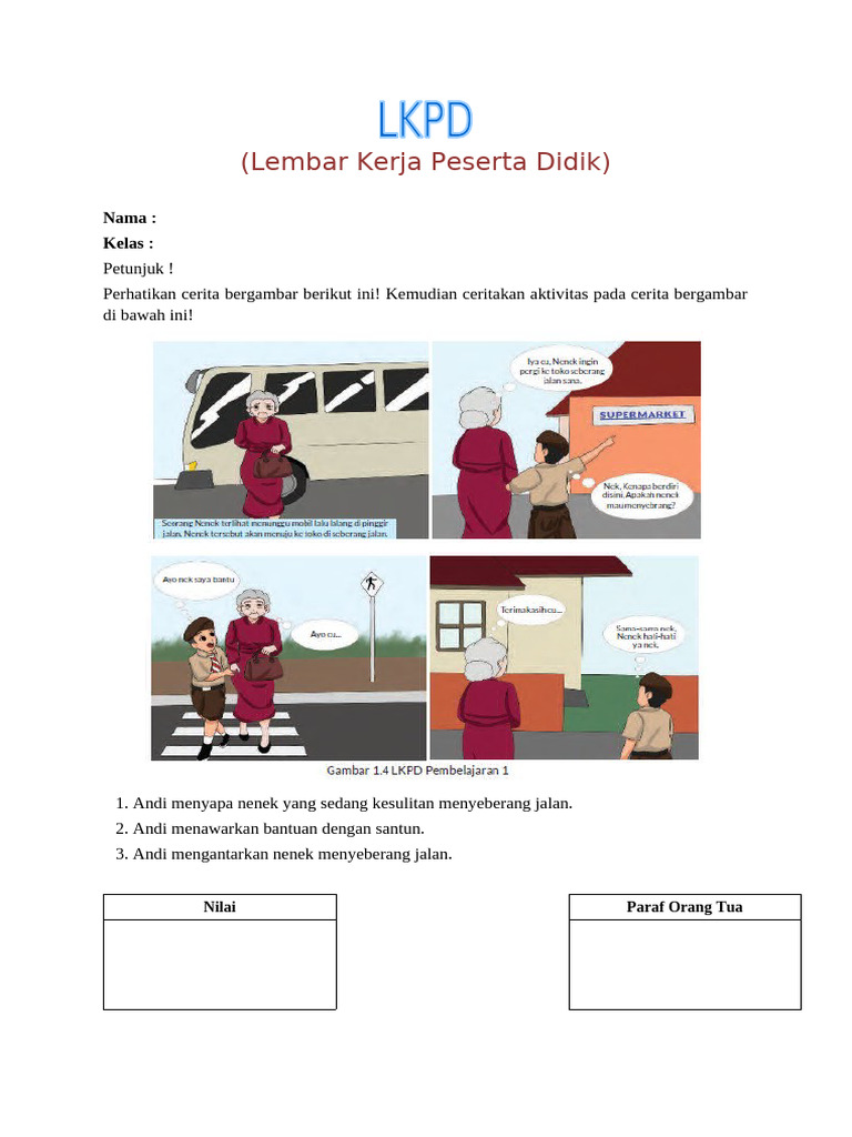 LKPD SD | PDF