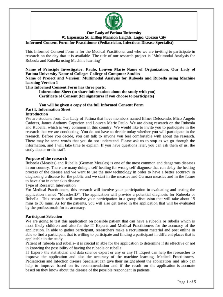 Informed_Consent_Form_Patients_English | PDF