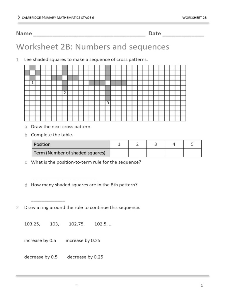 Prim Maths 6 2b | PDF