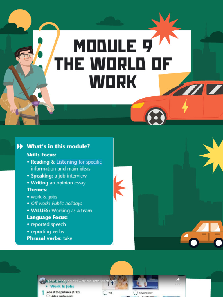 Green Illustrative Green Transportation Presentation | PDF
