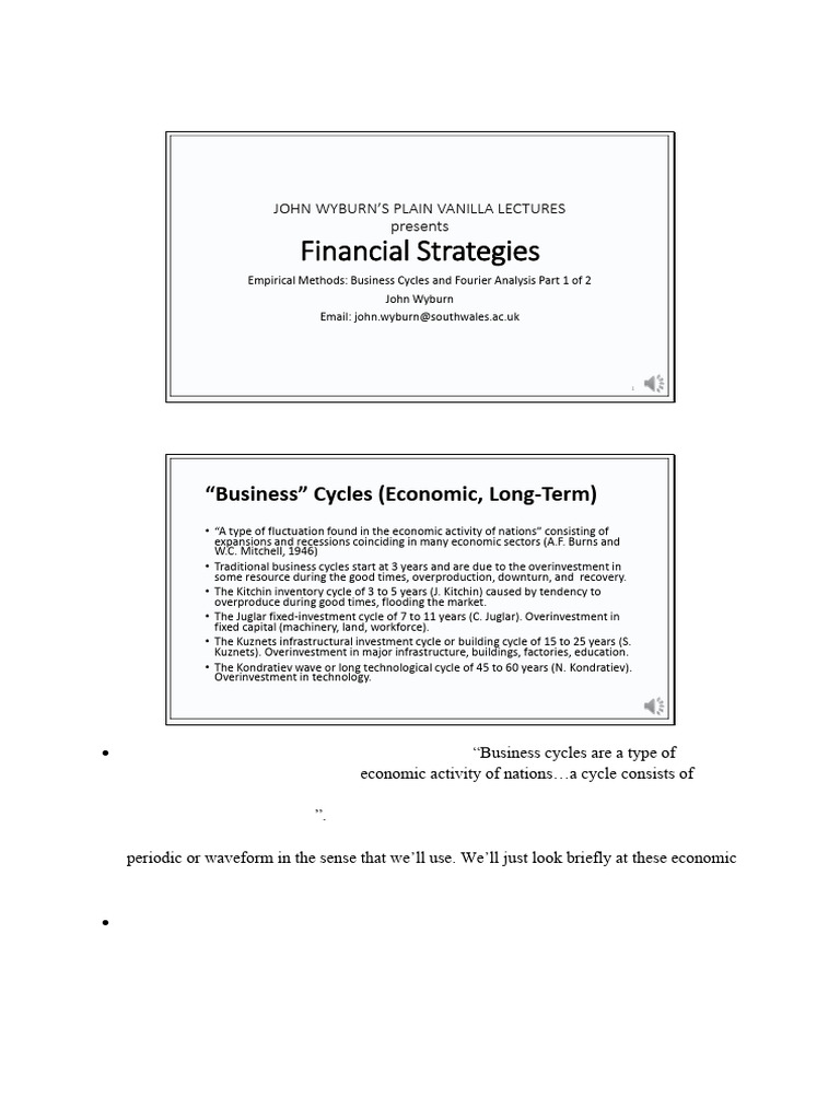 Fourier Analysis With Excel Transcript and Notes | PDF