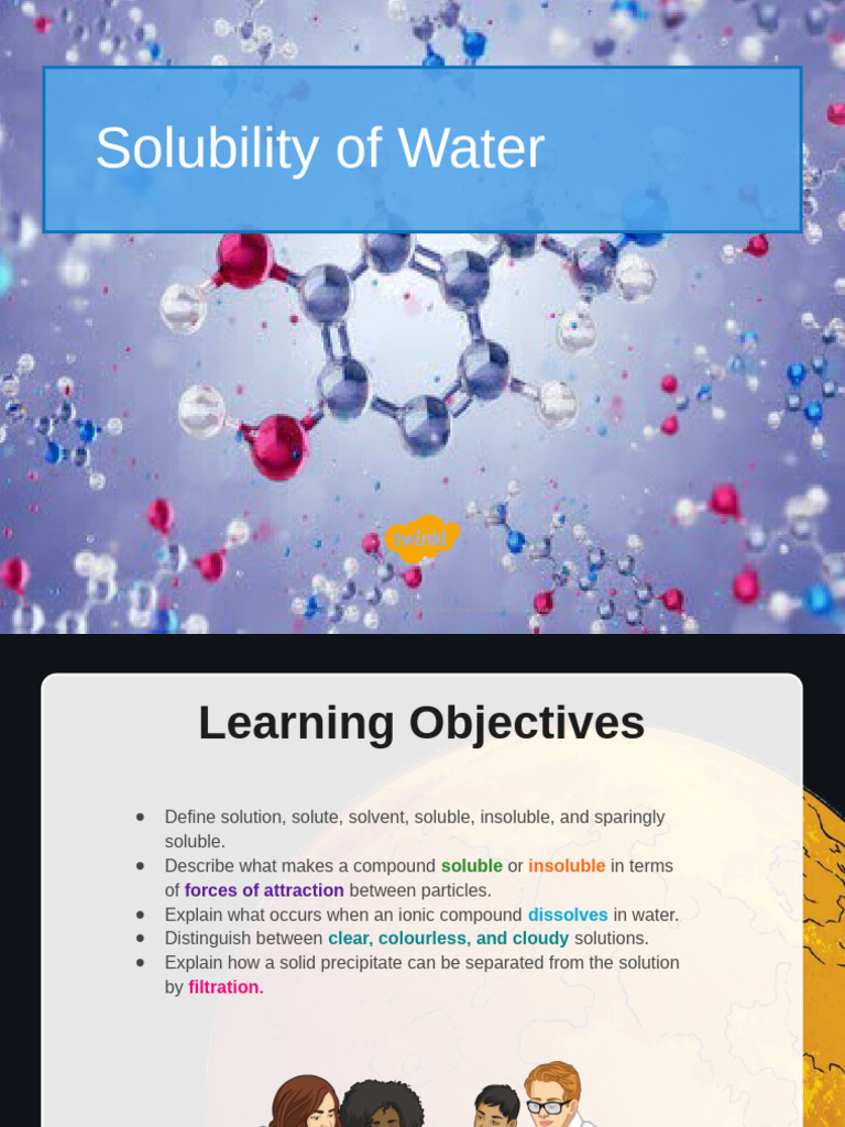 2.4 Solubility of Water | PDF