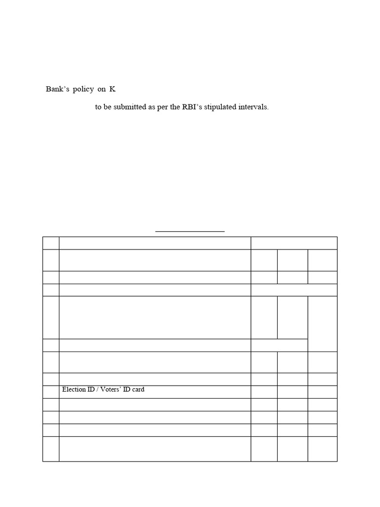 Kyc-Notice 26122014 | PDF