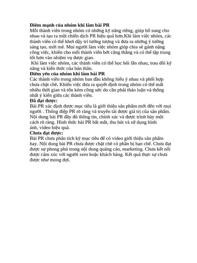 Bài Làm C A Oanh Và Ánh | PDF