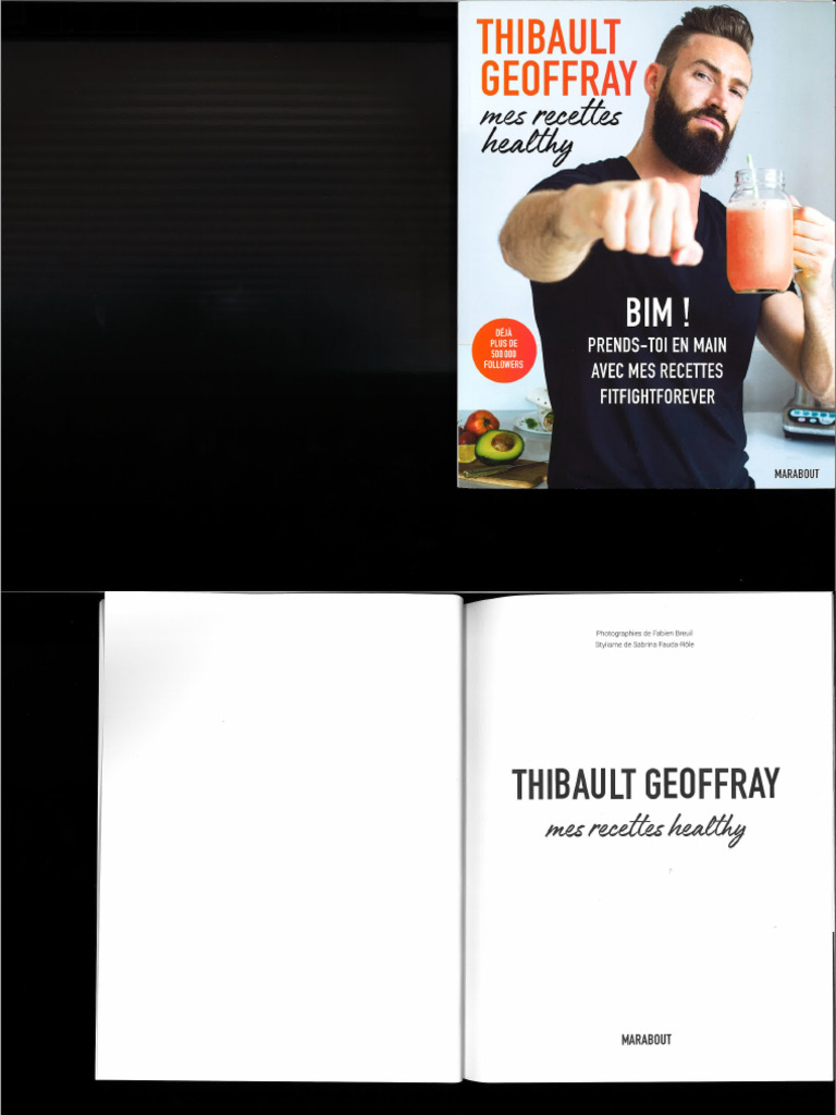 Mes Recettes Healthy - Thibault Geoffray - 2018 - Marabout - Anna's ...