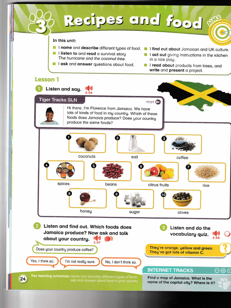 Unit 3 Recipes and Food | PDF