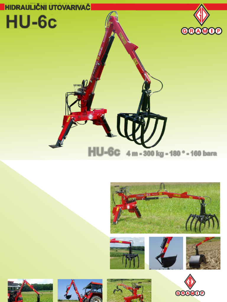 HU-6c HU-6c: Hidraulični Utovarivač | PDF