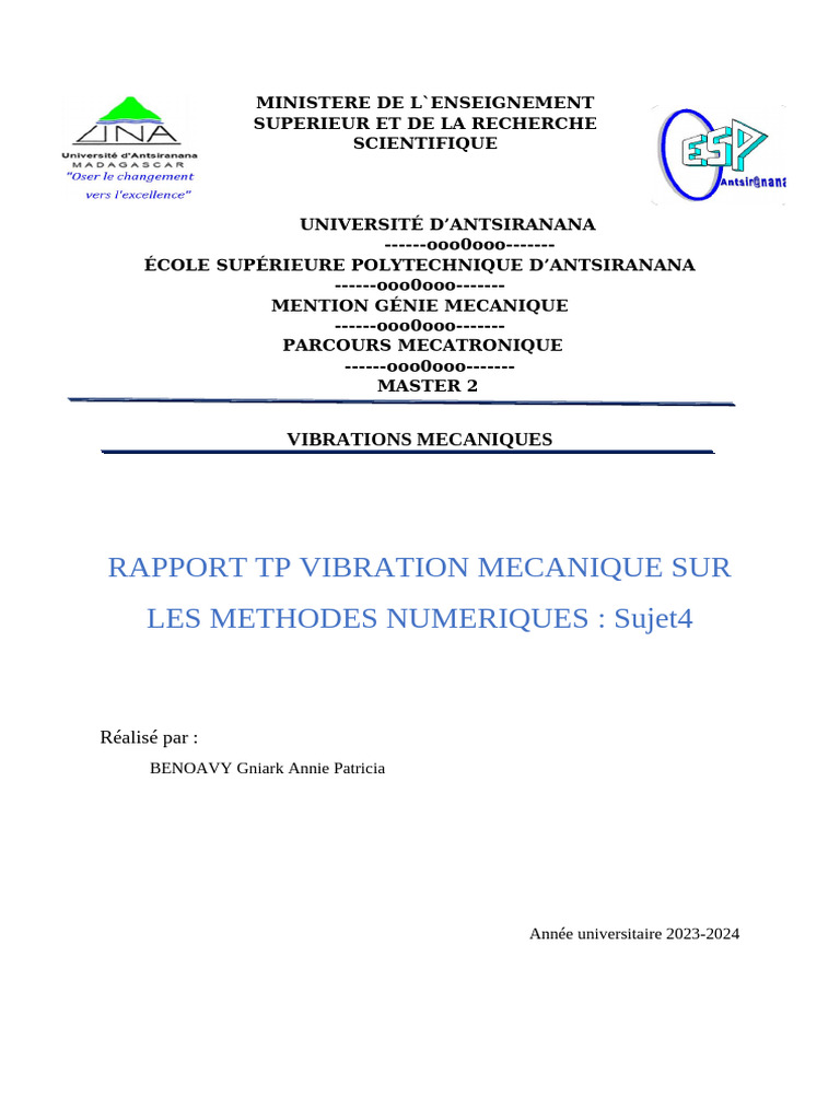 Rapport TP | PDF