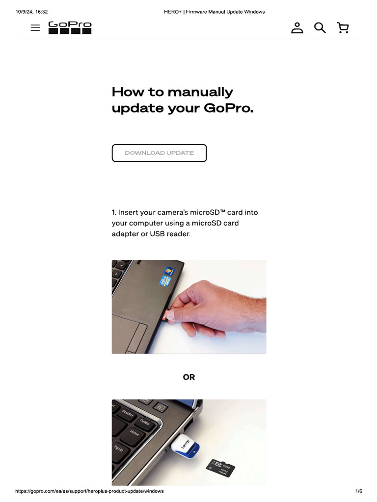 HERO + Update Manual | PDF