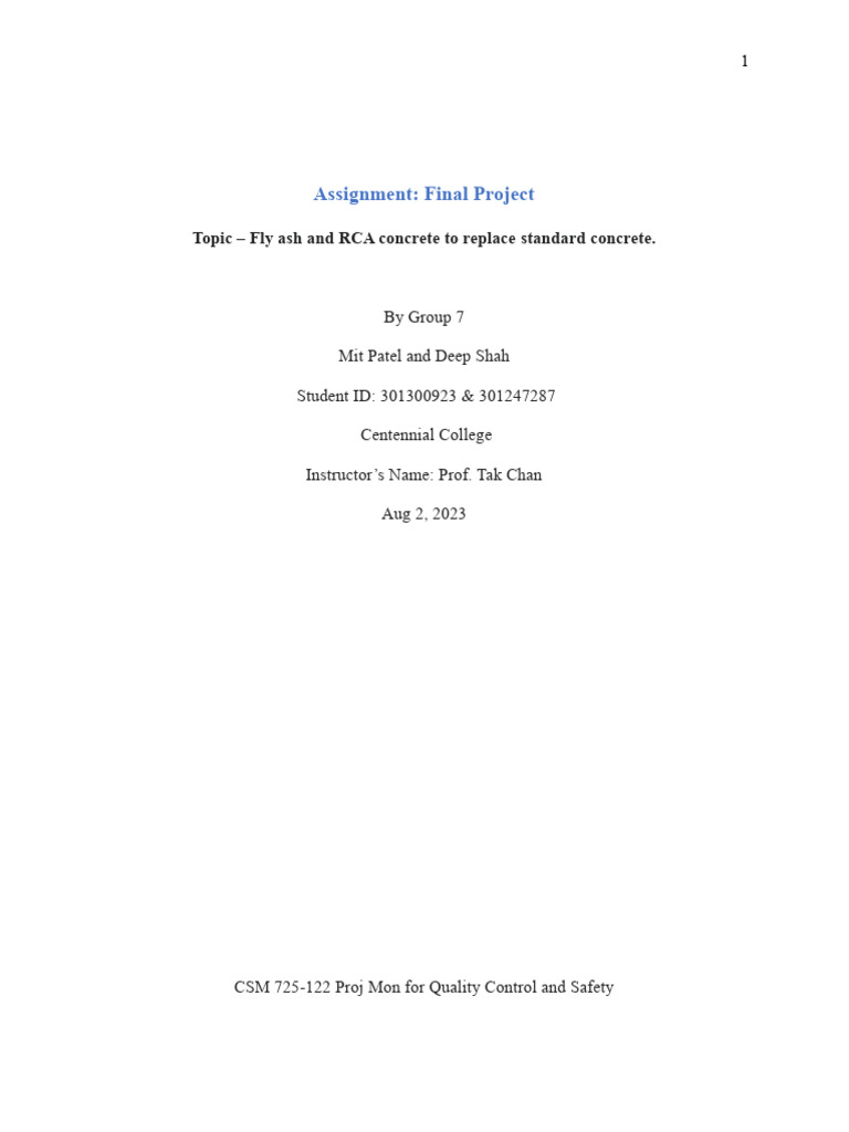 Group-7 Final Project | PDF
