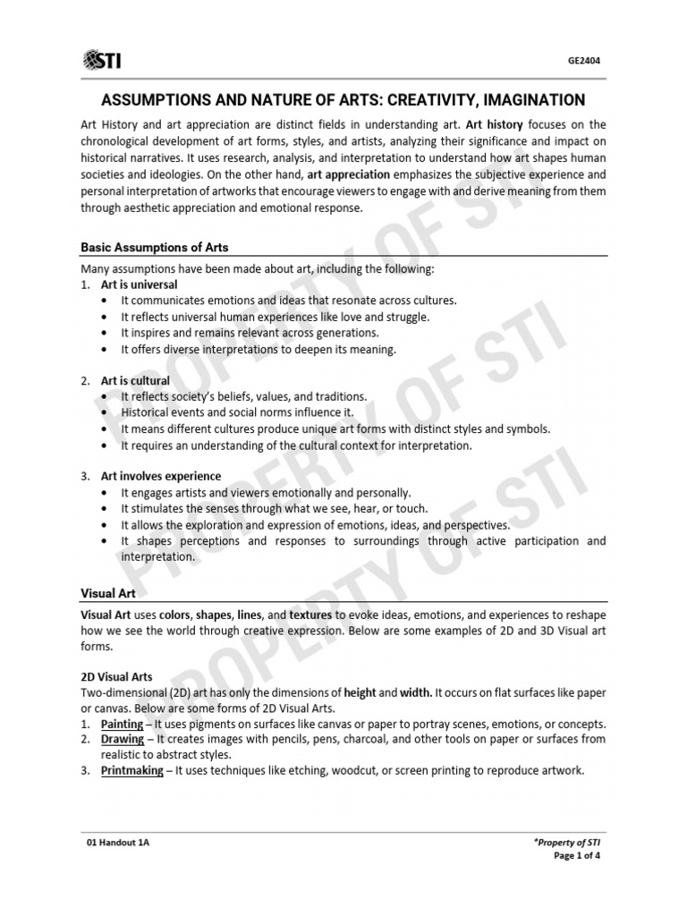 01 Handout 1a Pdf