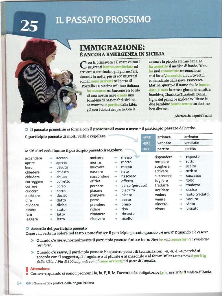 Passato Prossimo | PDF