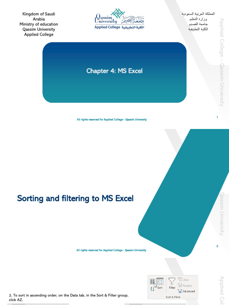 Chapter4 Excel Part2 | PDF