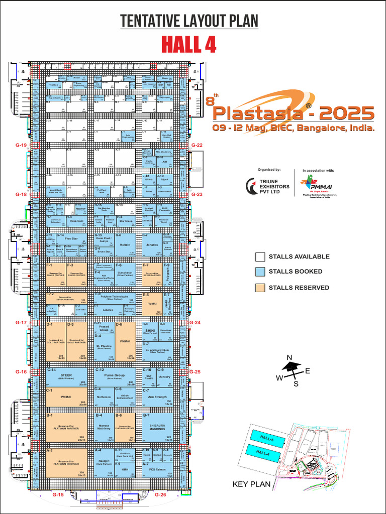 Plastasia 2025 Layout-Hall 4 | PDF