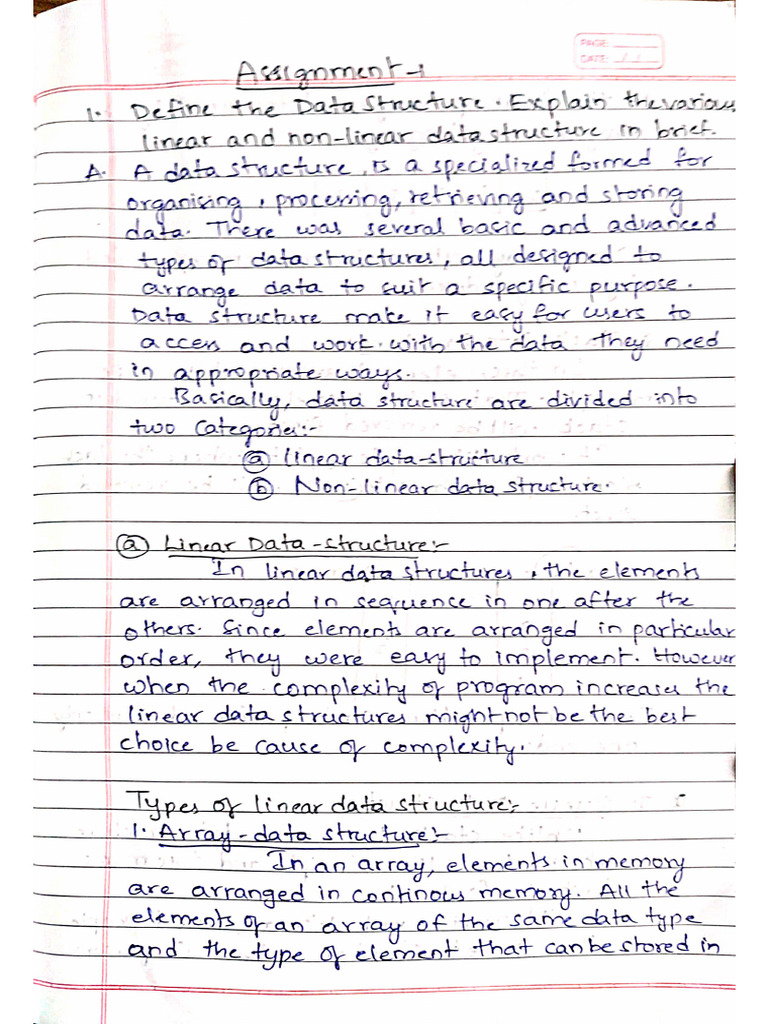 DSA Assignment 1 | PDF