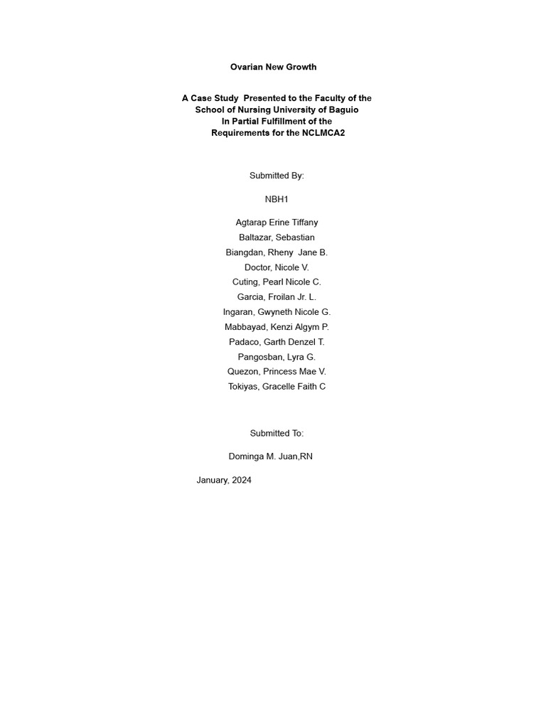 Ob Ward Clinical Paper 2 | PDF