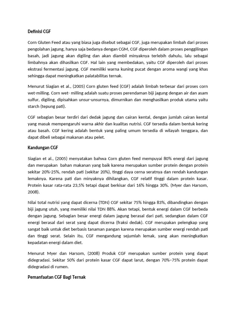 Materi CGF Fix | PDF