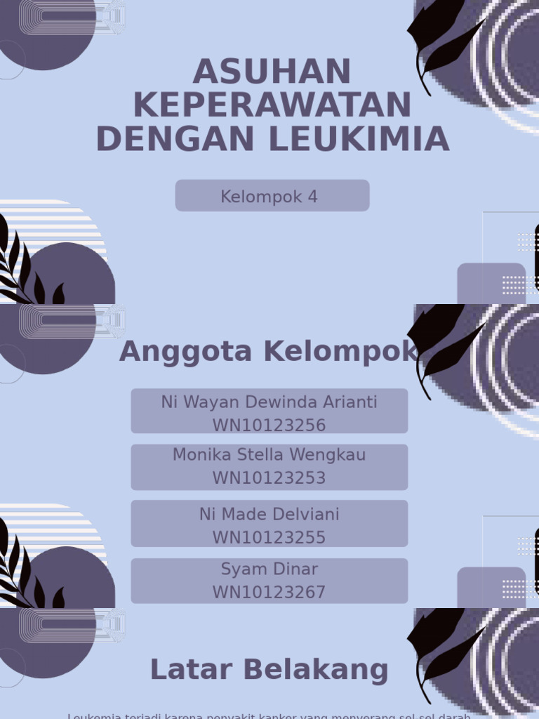 Kelompok 4 Leukemia | PDF