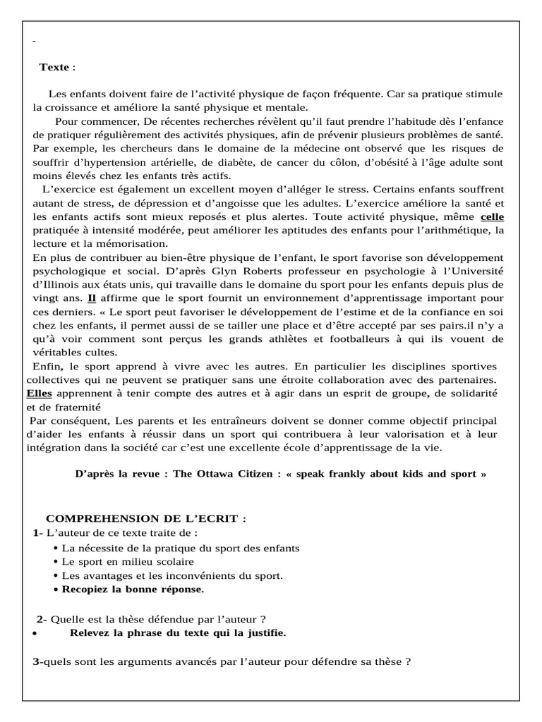 Devoir 1as 2T | PDF
