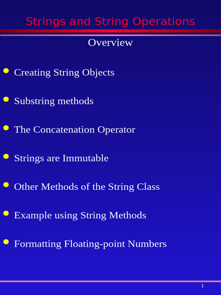 String Java | PDF