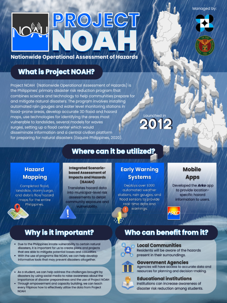 Project Noah Infographic Material | PDF