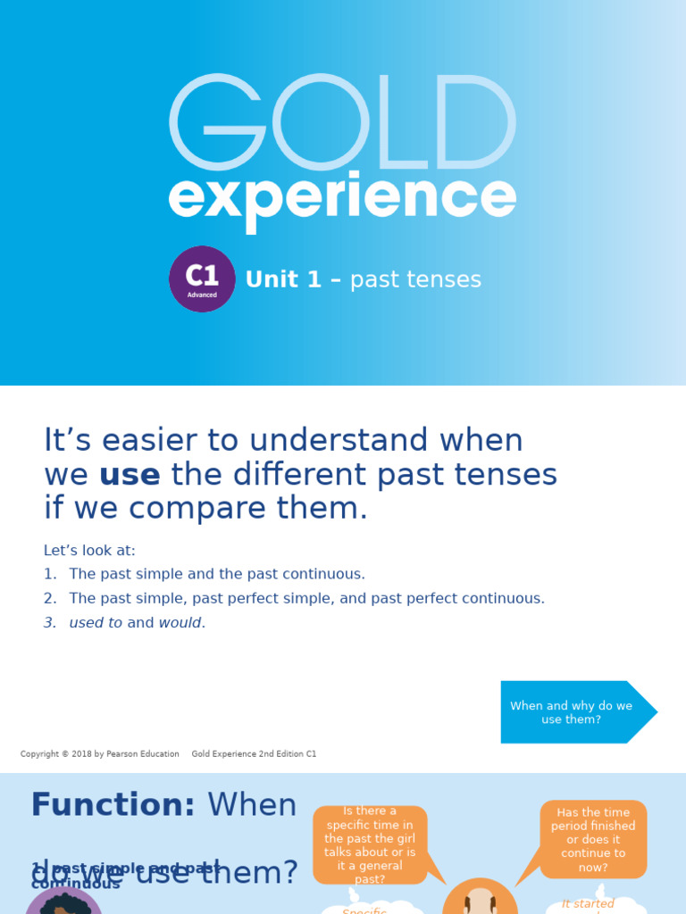 Gold Exp Grammar PPT C1 U1 | PDF