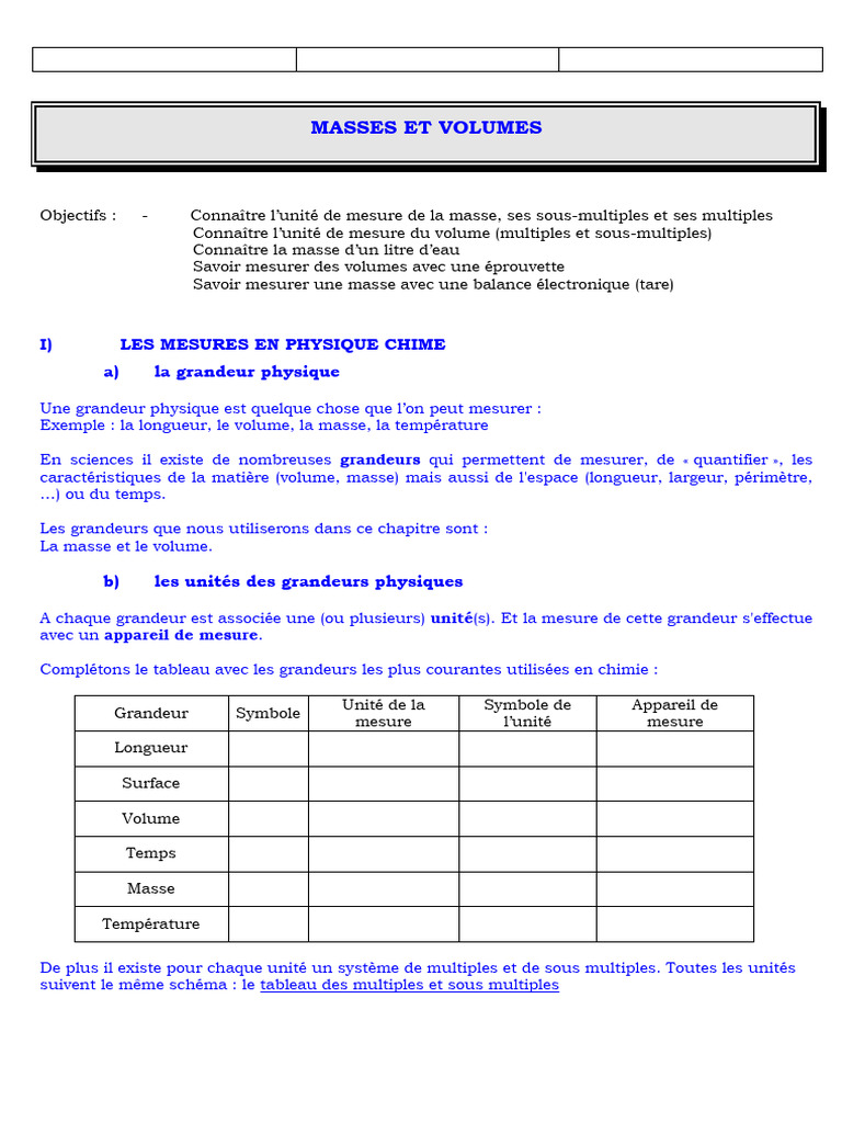 chapitre_3_ve_masses_et_volumes | PDF
