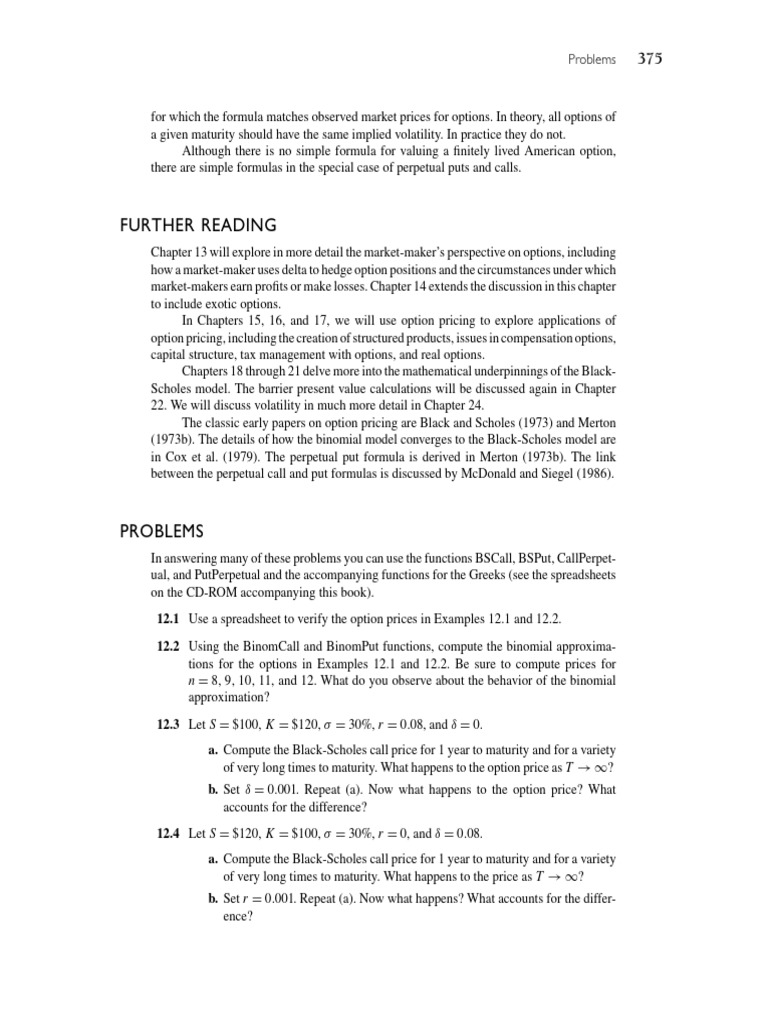 Chapter 12_AFM_UEH_D2023_Exercices | PDF