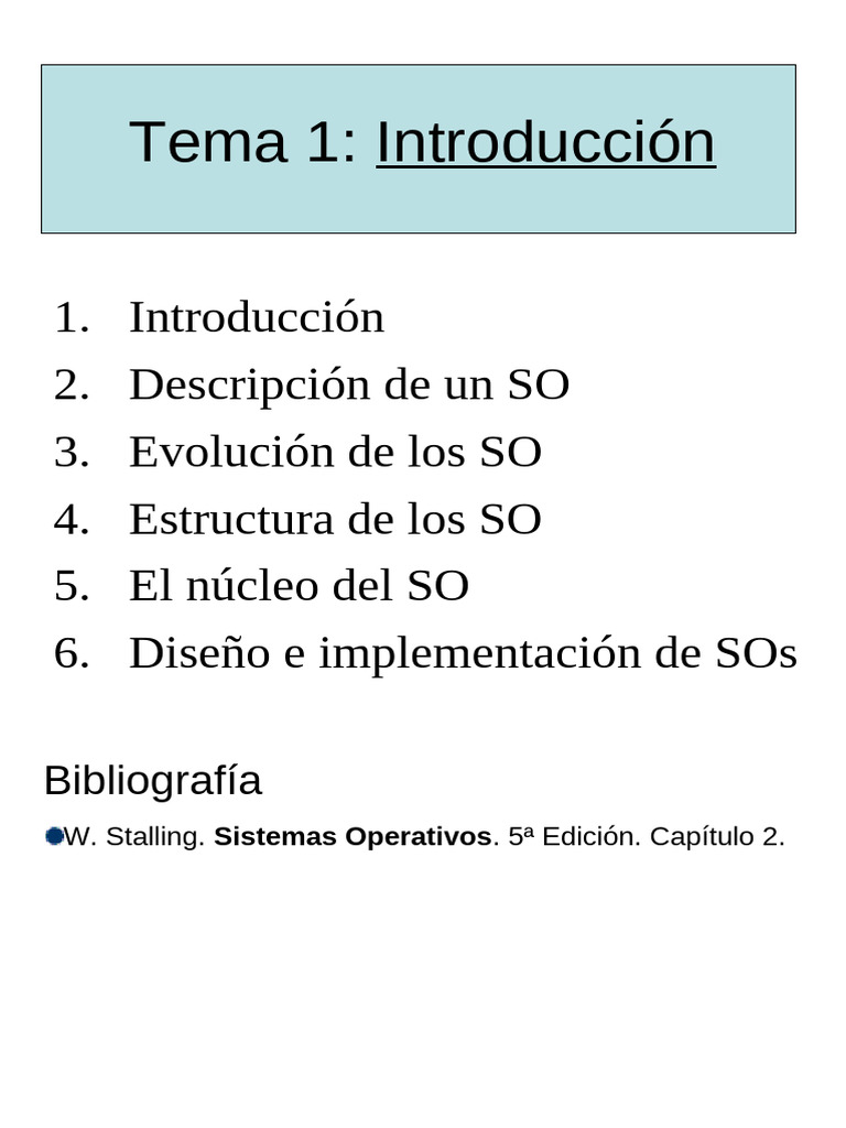 Tema1 - Introducción | PDF