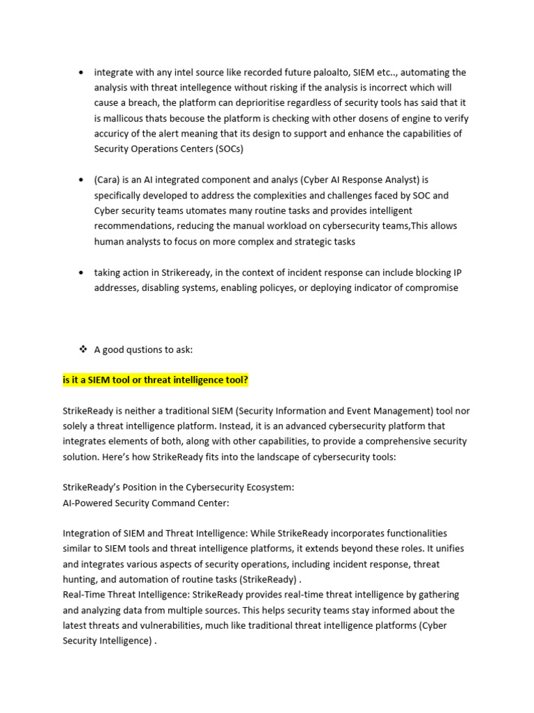 Strike Ready | PDF