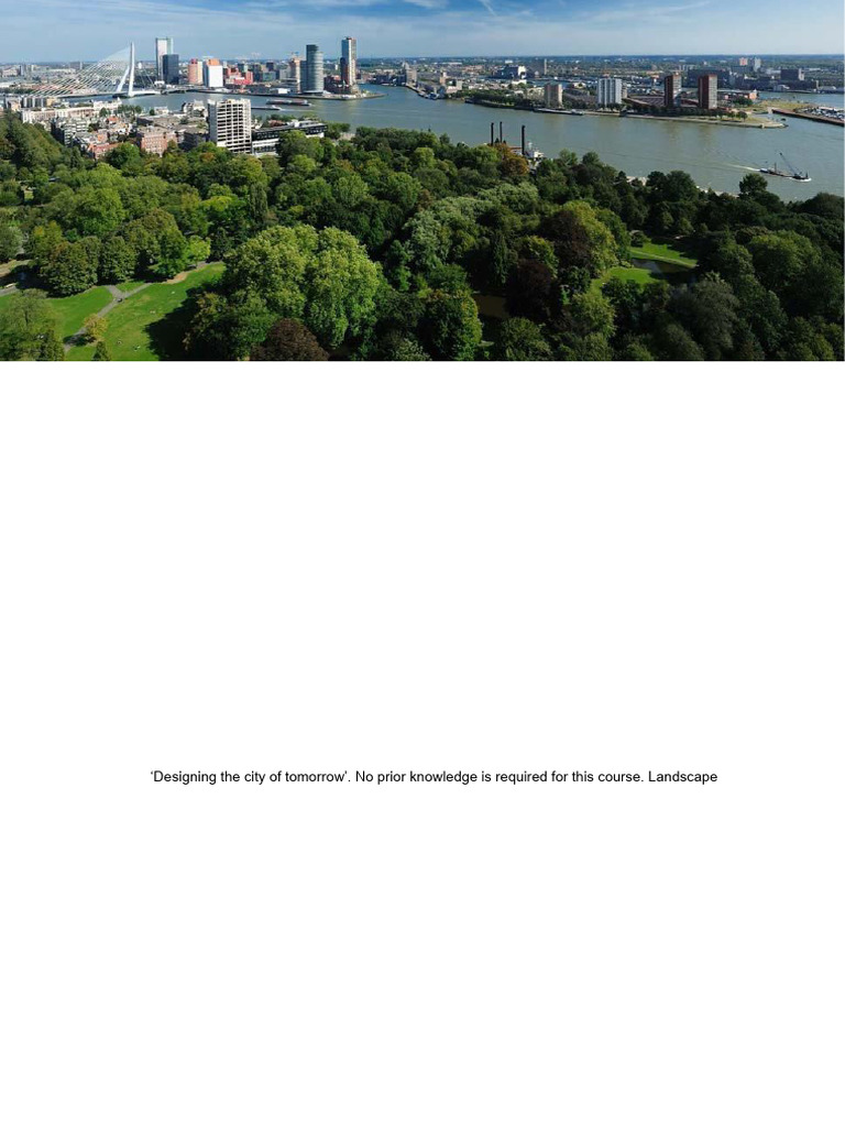 Study Guide Landscape and Public Spaces 2024 | PDF