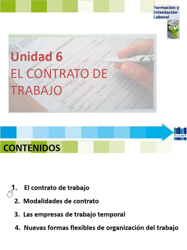 Fol 6 El Contrato de Trabajo-2020 | PDF
