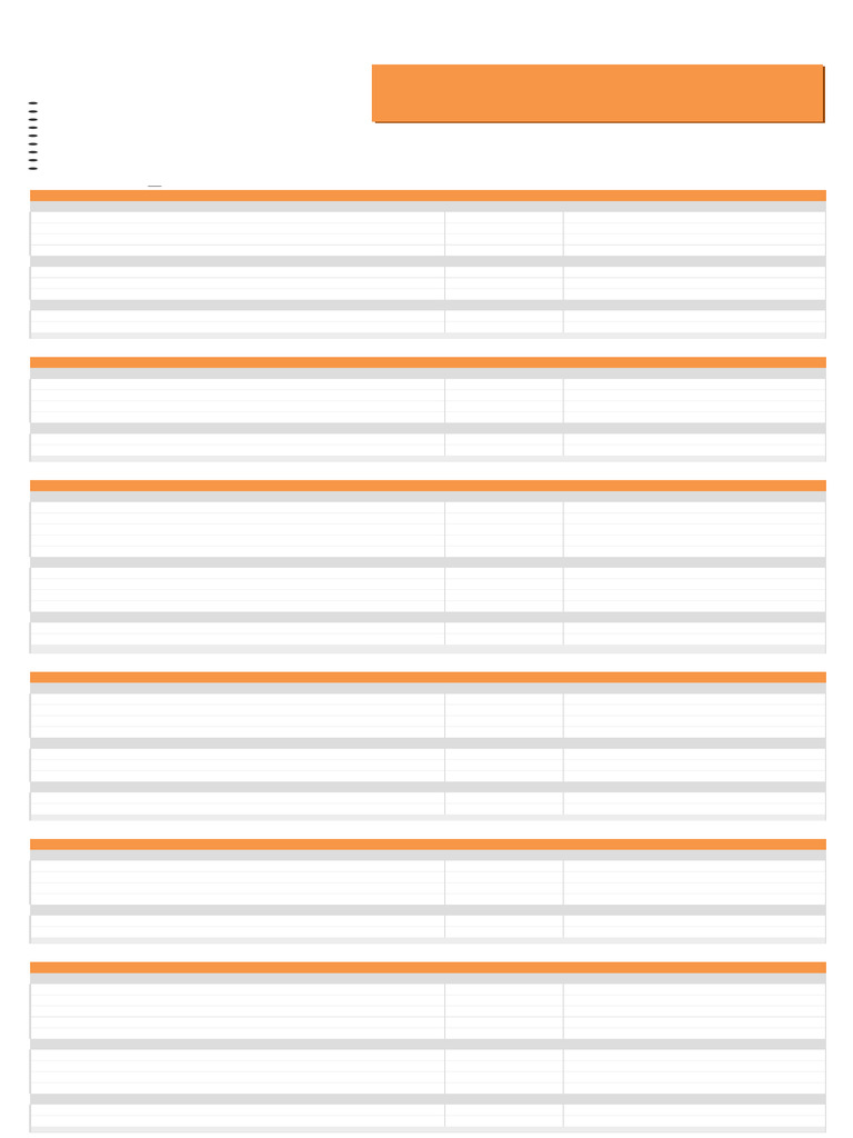 6 Days Cutting Routine | PDF