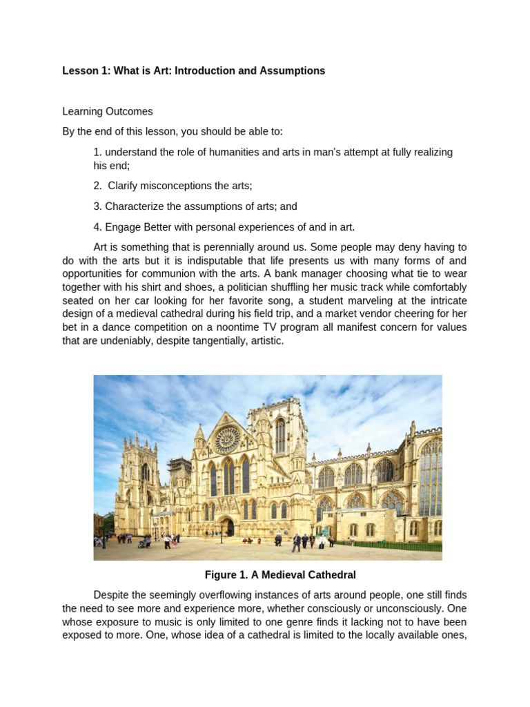 1 Art Appreciation Modules 1 | PDF