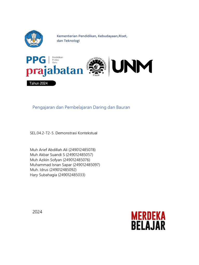 Siklus Ii - Demonstrasi Kontekstual - PPDB - Muh Akbar Suandi Suhardi | PDF
