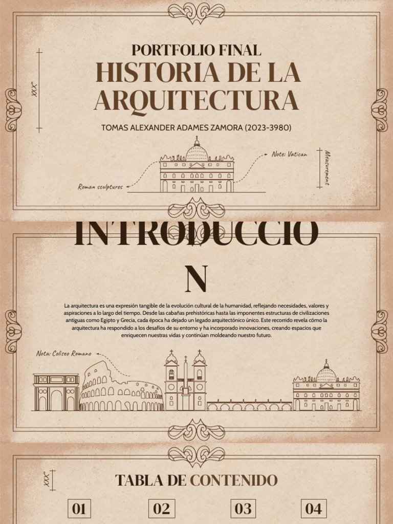 Portfolio Historia de La Arquitectura (Tomás Alexander Adames Zamora ...