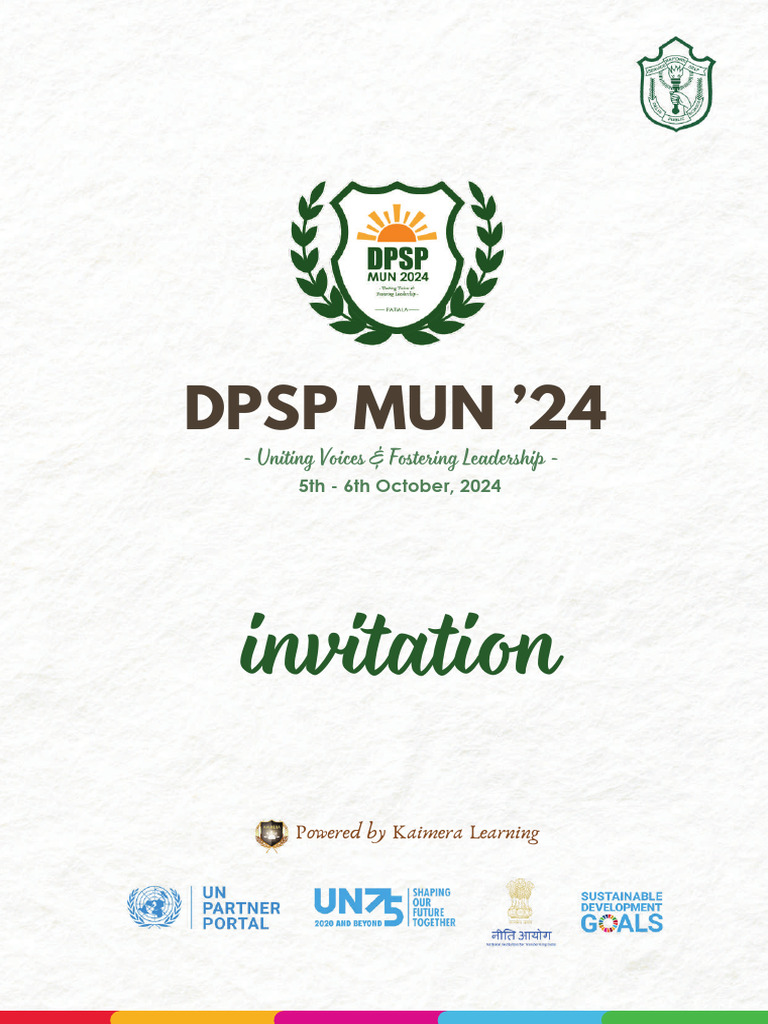 DPSP Invite Brochure - Compressed | PDF
