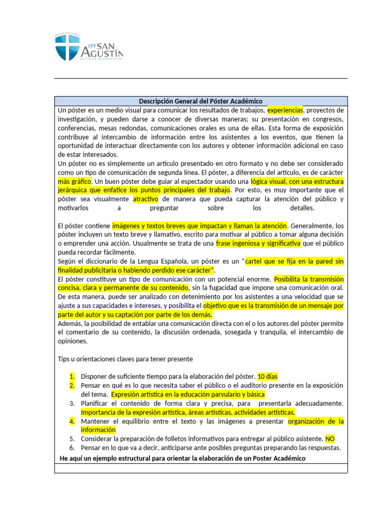 Formato de Poster | PDF