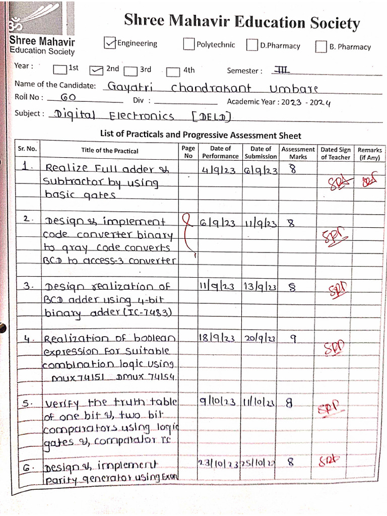 DELD Practical | PDF