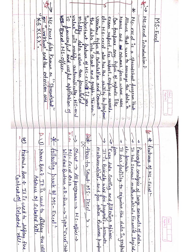 Formulas With Short Notes | PDF