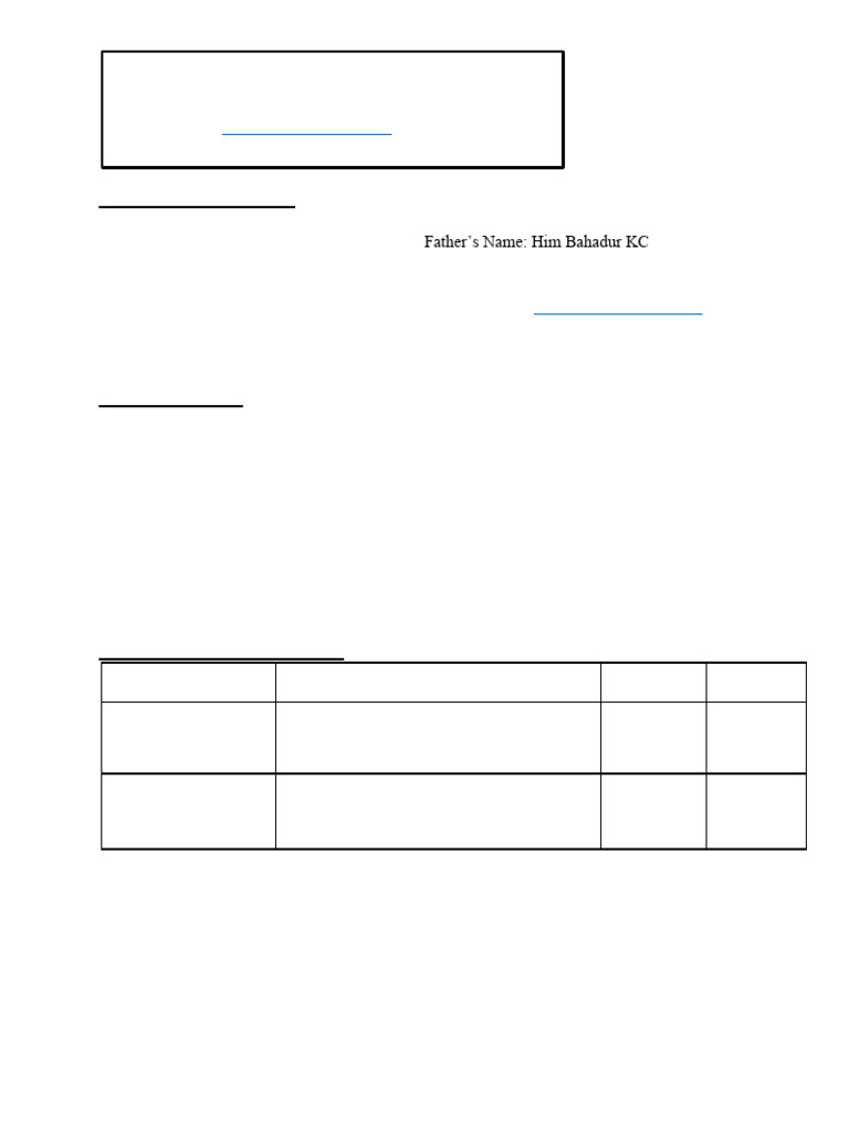 Suresh KC Document | PDF