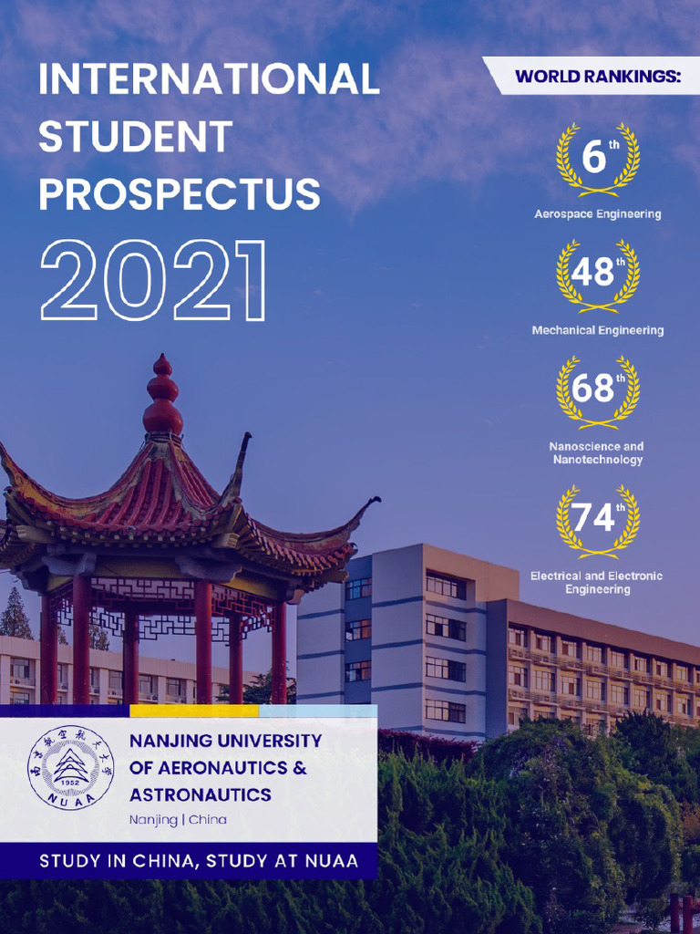 NUAA Prospectus 2021 | PDF