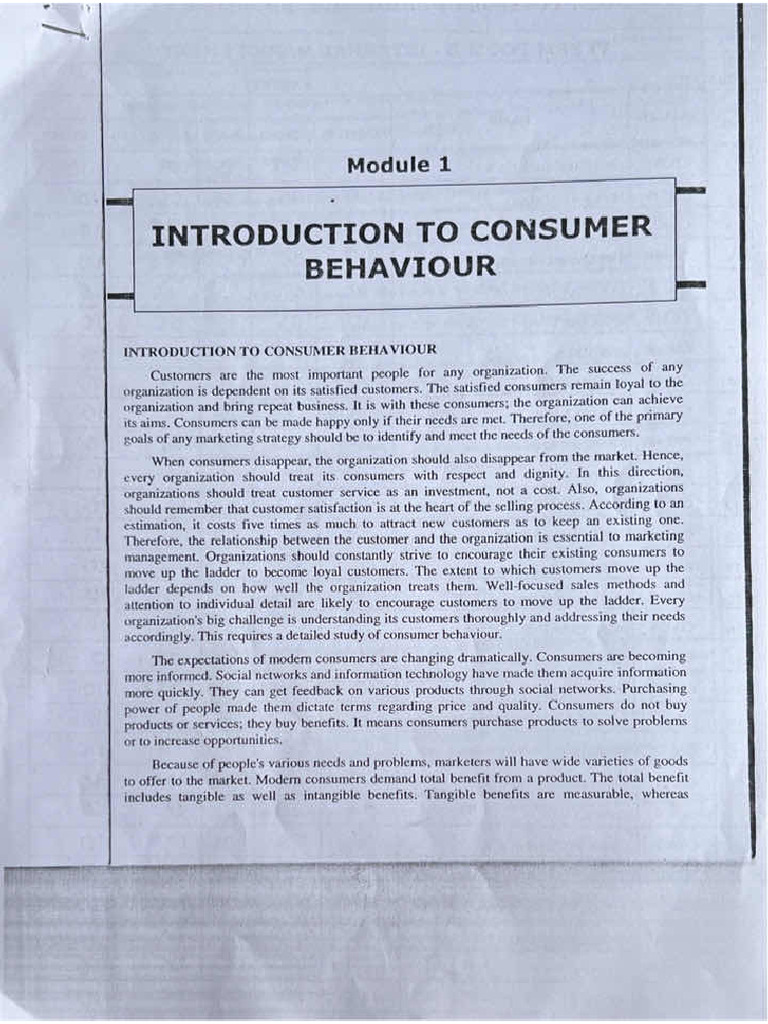 MM Chapter-1 BBA | PDF