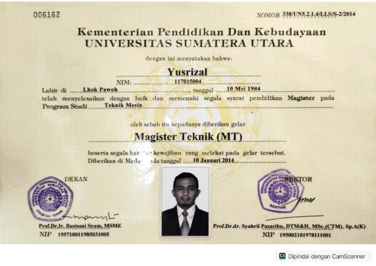Ijazah S2 - 2 | PDF