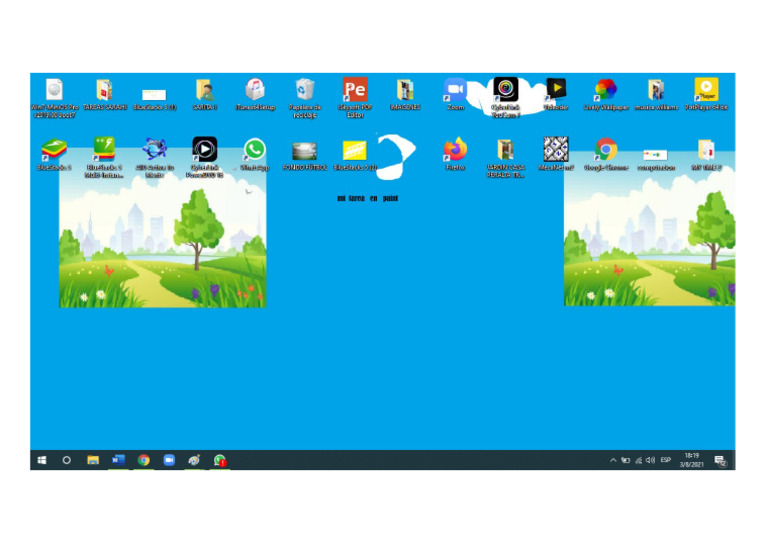 Tarea de Computacion en El Escritorio Paint | PDF
