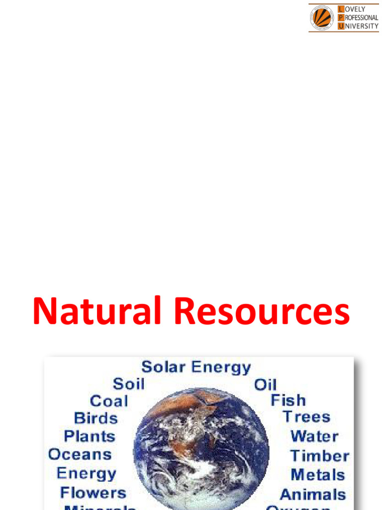 unit 1 lecture 4 Natural Resouces upto causes of land degradation | PDF unit 1 lecture 4 Natural Resouces upto causes of land degradation | PDF