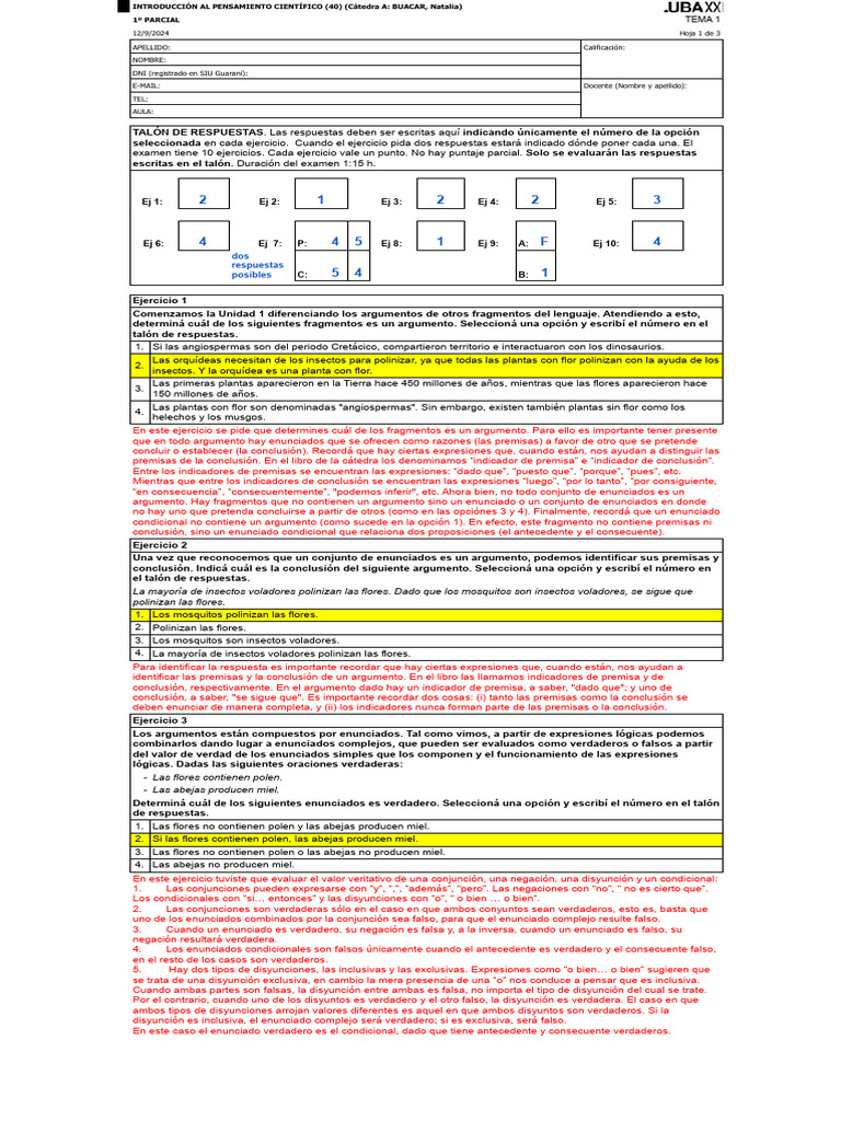 Claves 1er Parcial IPC 2C 2024 | PDF