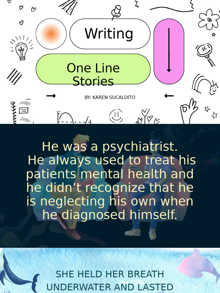 Sucaldito Creative Writing Writing A One Line Story | PDF