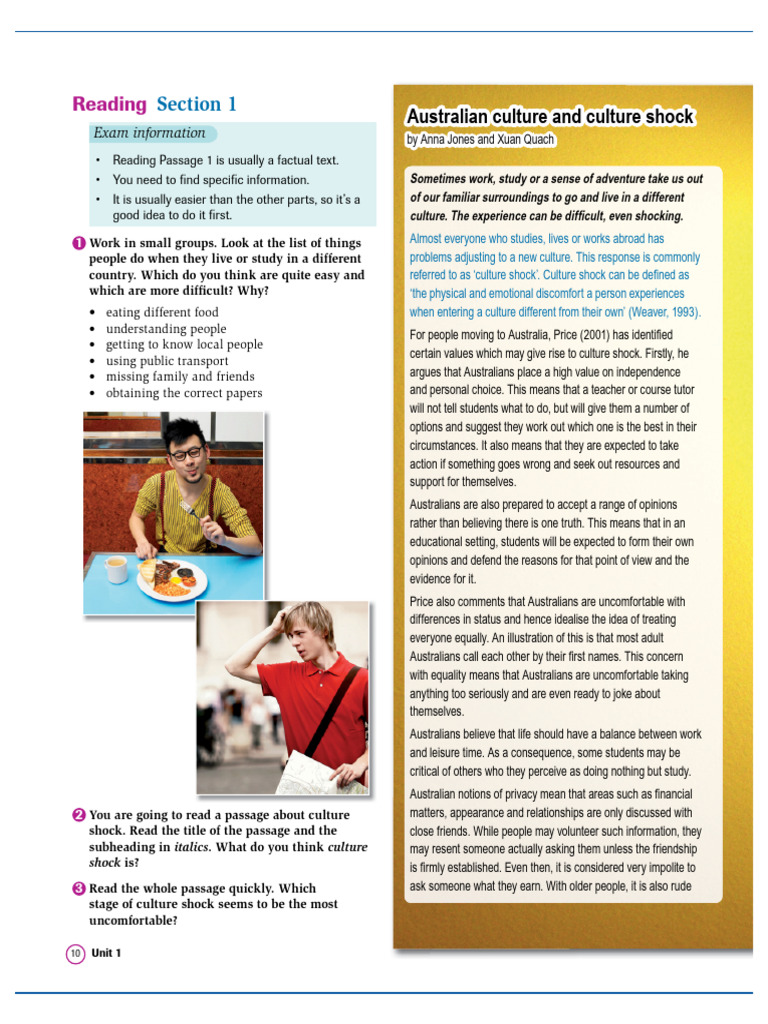 Complete IELTS Band 5-6 - U1 - Reading | PDF