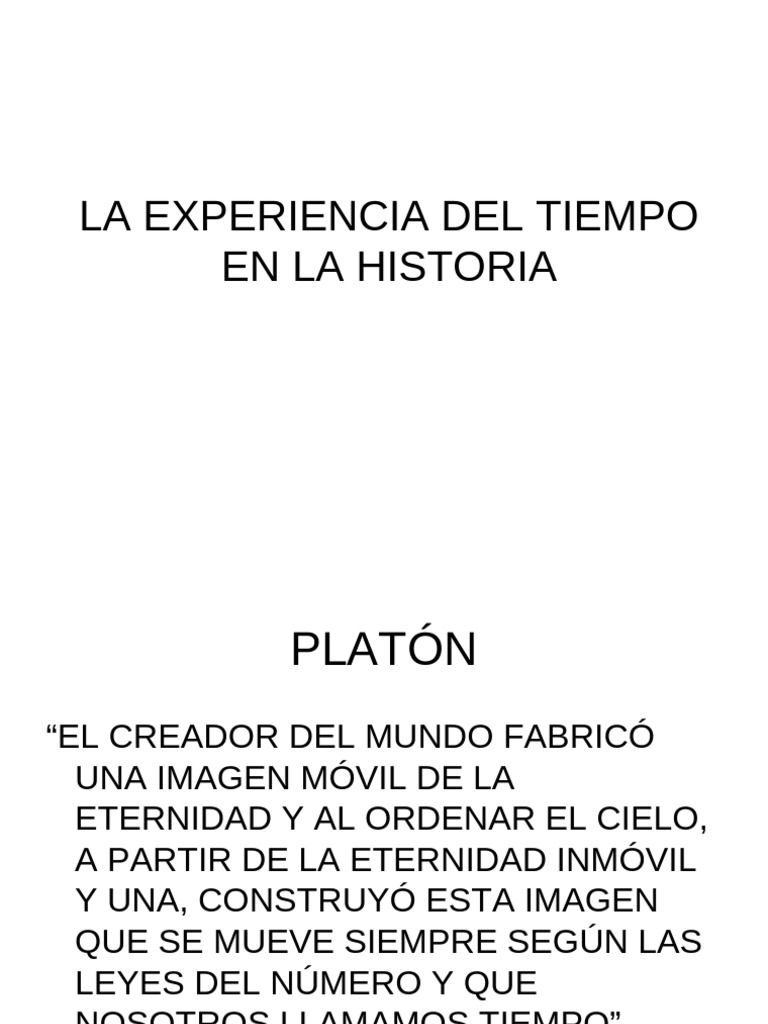 02 - LA EXPERIENCIA DEL TIEMPO EN LA HISTORTIA (Copia en Conflicto de ...